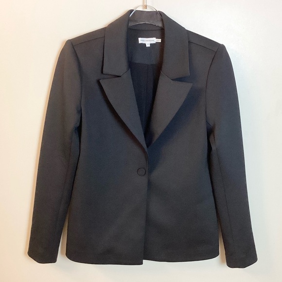 Good American | Jackets & Coats | Good American Single Button Scuba ...